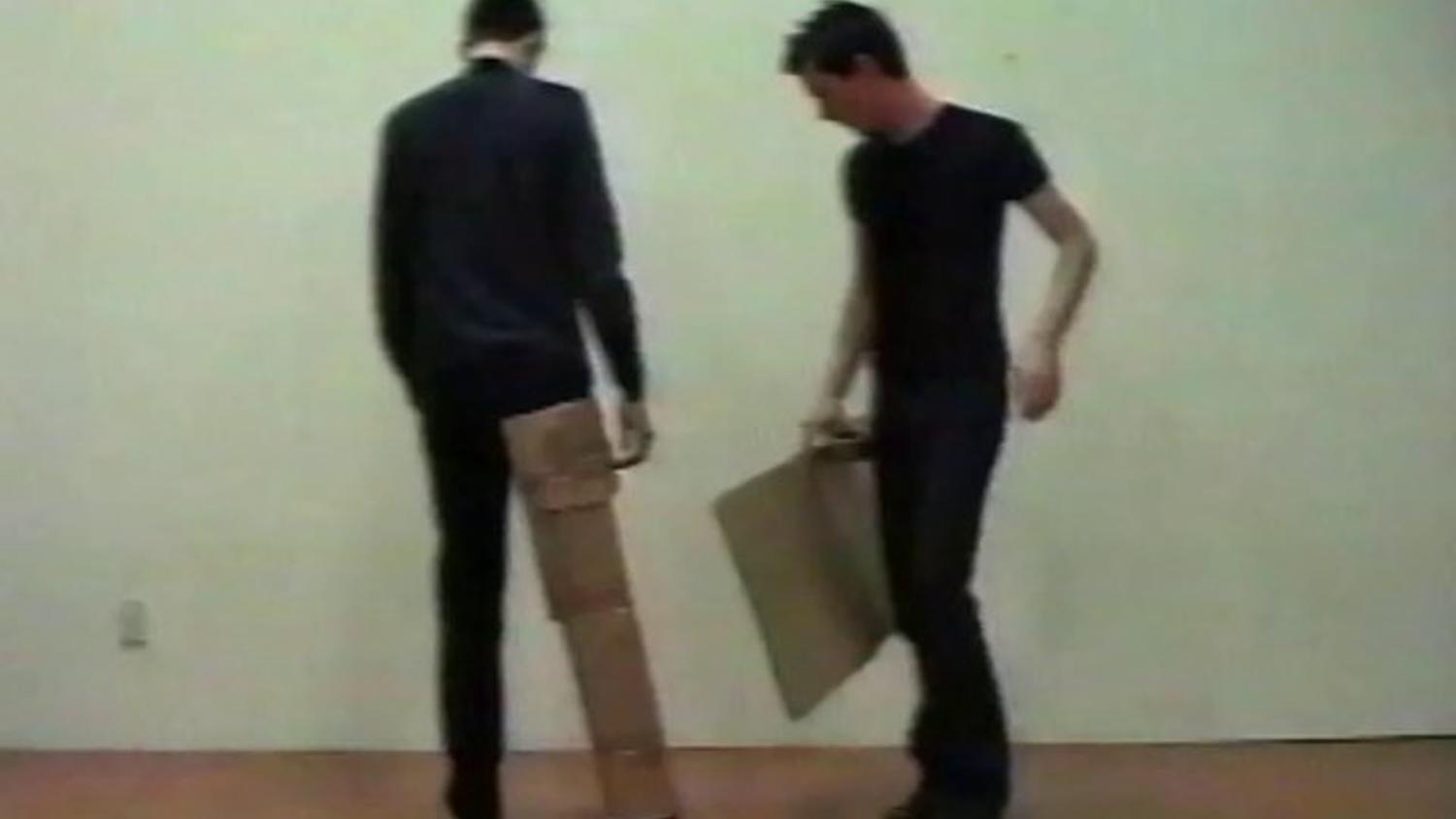Richard Maloy Cardboard Leg (Part 1 & 2) (1999) | Circuit Artist Moving ...