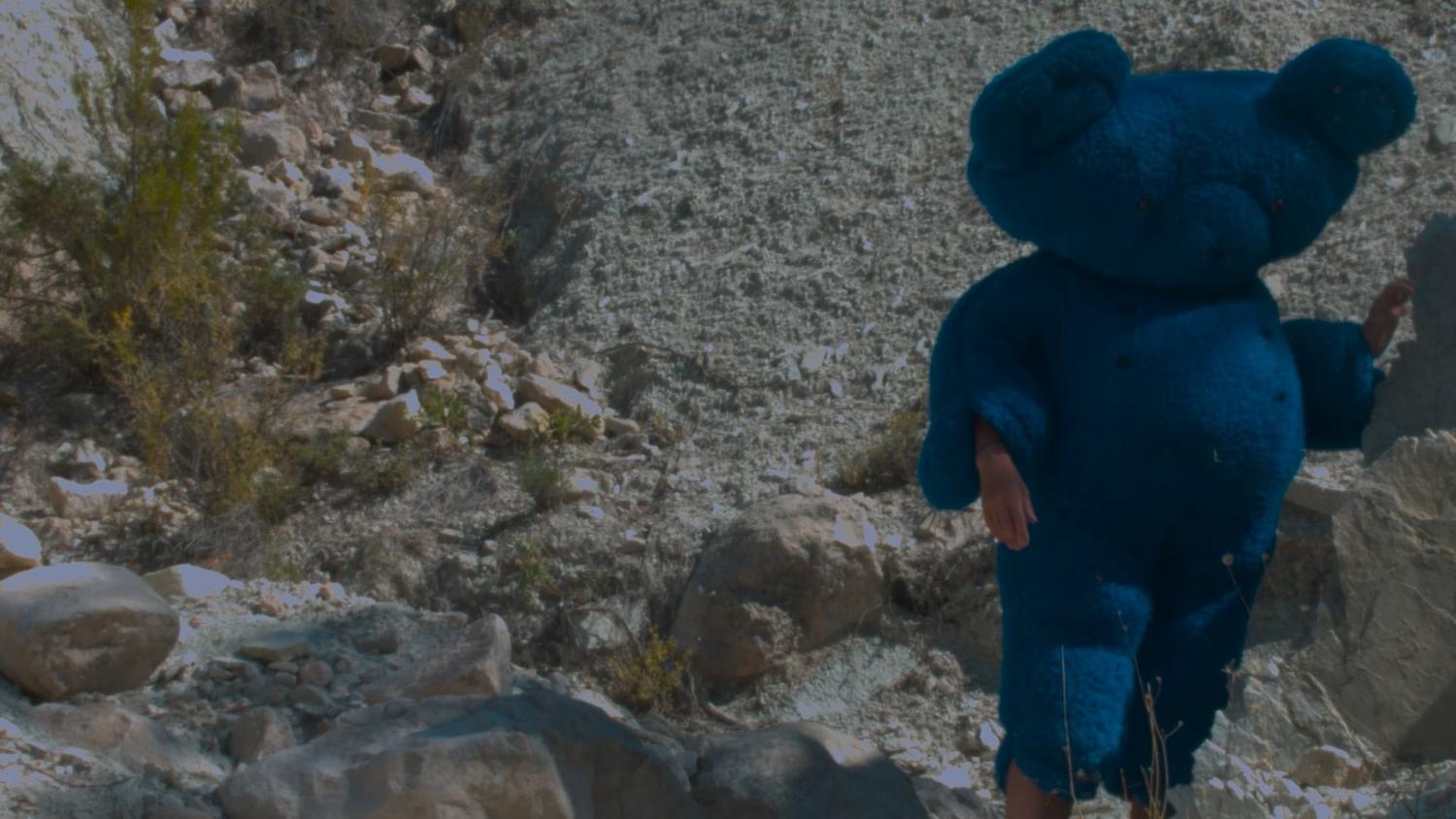 Amanda Newall Blue Ted in Andalucia, Joya AiR (2023) | Circuit Artist ...